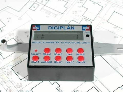 Elektroniczny planimetr biegunowy HA-300 > Elektroniczny planimetr ...